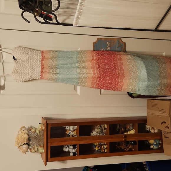 Surf Gypsy | Dresses | Boho Silky Maxi Dress | Poshmark